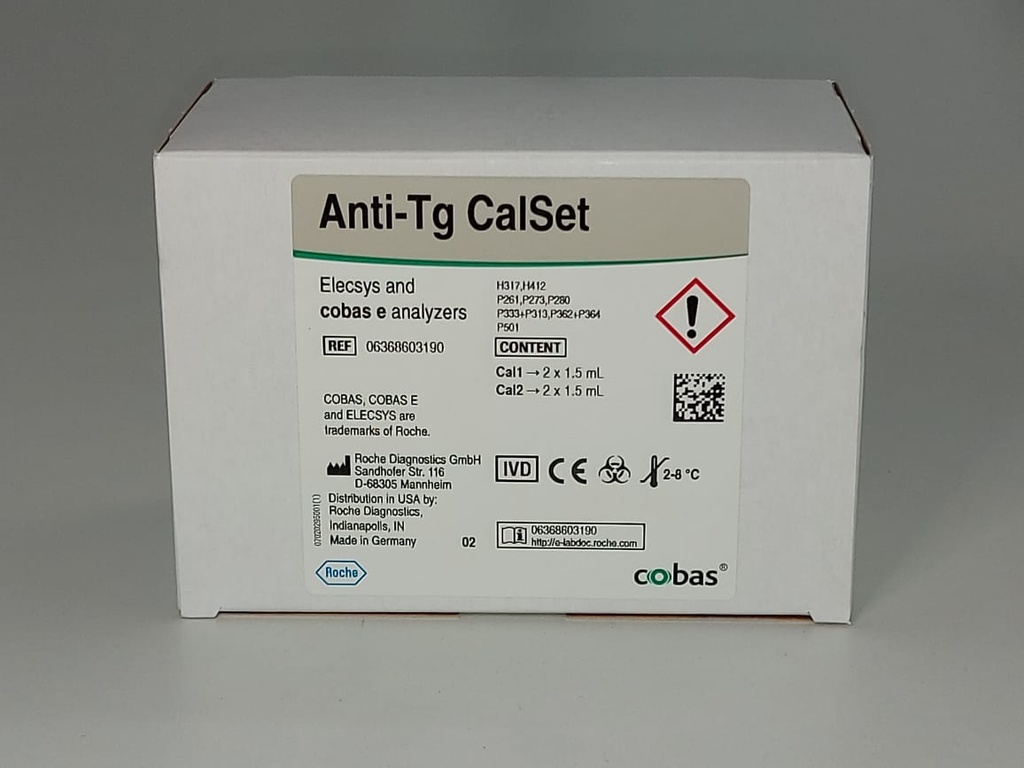 ROCHE ELECSYS CALSET ANTI-TG (4X1ml) | Aldeal Lab-Tech Limited